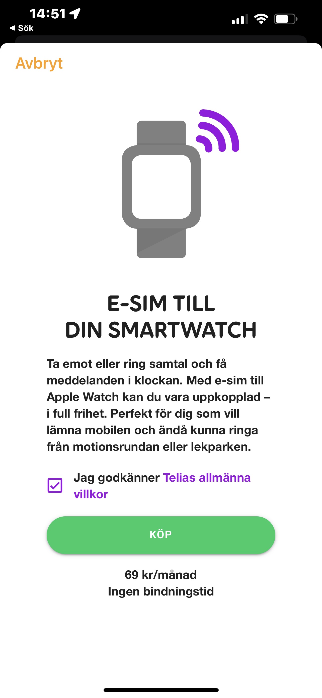 Apple Watch, e-Sim och Telia - eviga problem - Apple - Bubblan ...